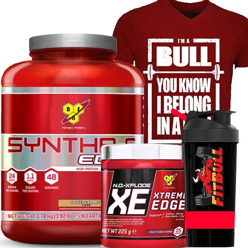 BSN Syntha-6 Edge + No-Xplode XE 225 Gr Kombinasyonu | Fitbull.com