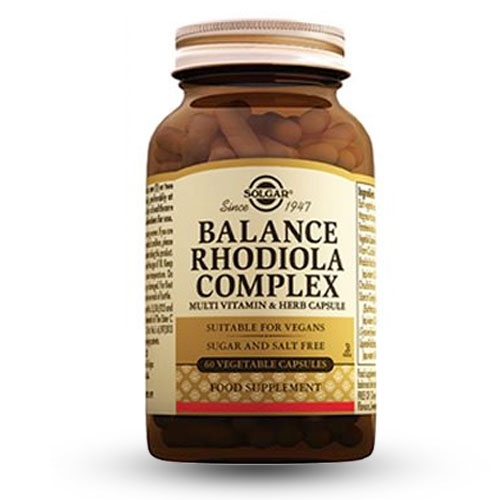 Solgar Balance Rhodiola Complex 60 Kapsül | Fitbull.com