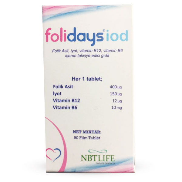 Folidays İod 90 Tablet | Fitbull.com